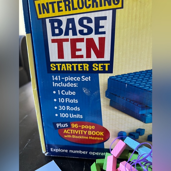 Toys | Learning Resources Interlocking Base Ten Starterset | Poshmark